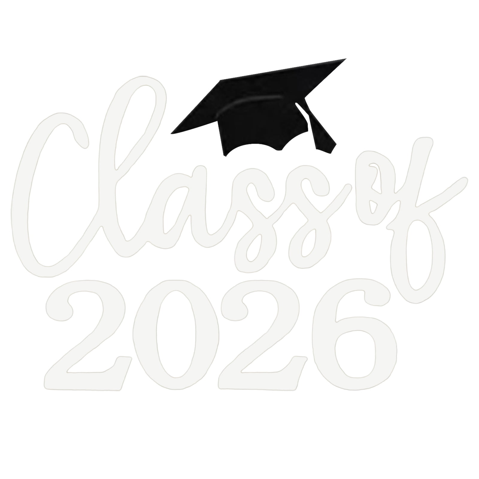 Congrats Grad Decal Sign for Balloon Arch - Congratulations Graduation ...