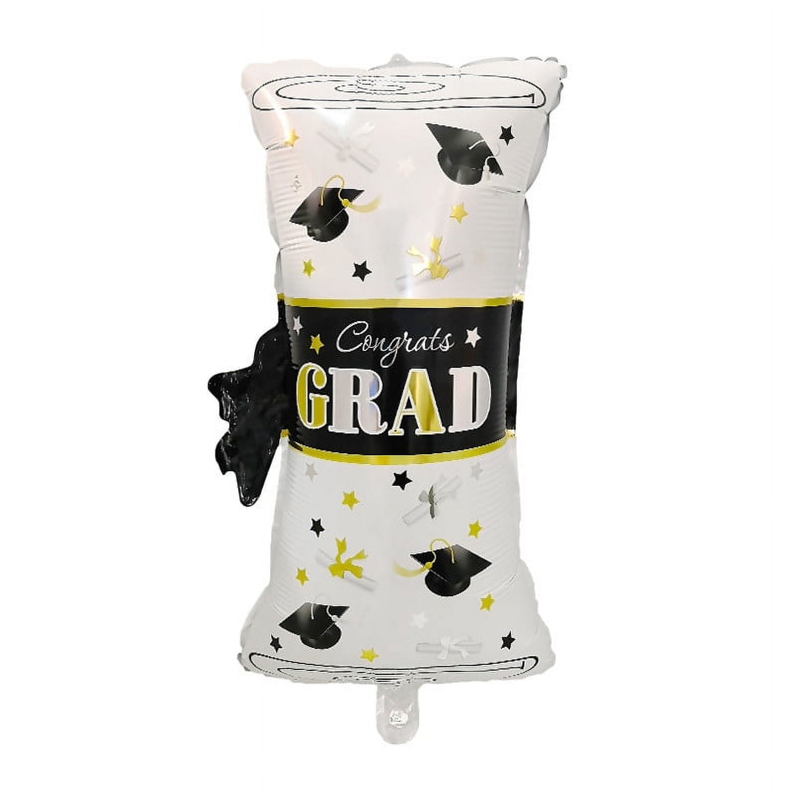 Congrats Grad Diploma Shape Balloon - Celebrate Graduation Balloon ...
