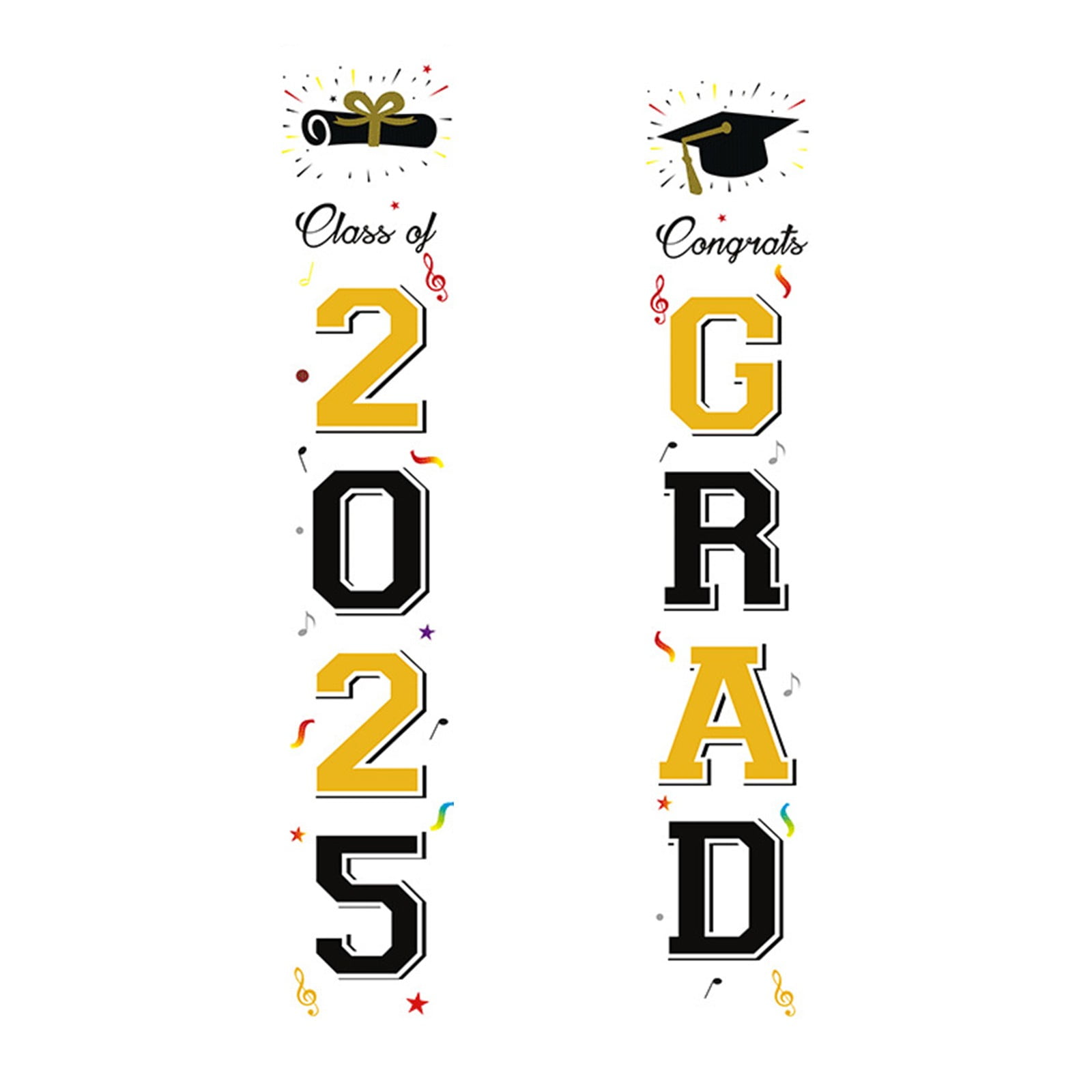 Congrats Grad Door Banner We Are So Proud of You Banner Congrats Grad ...