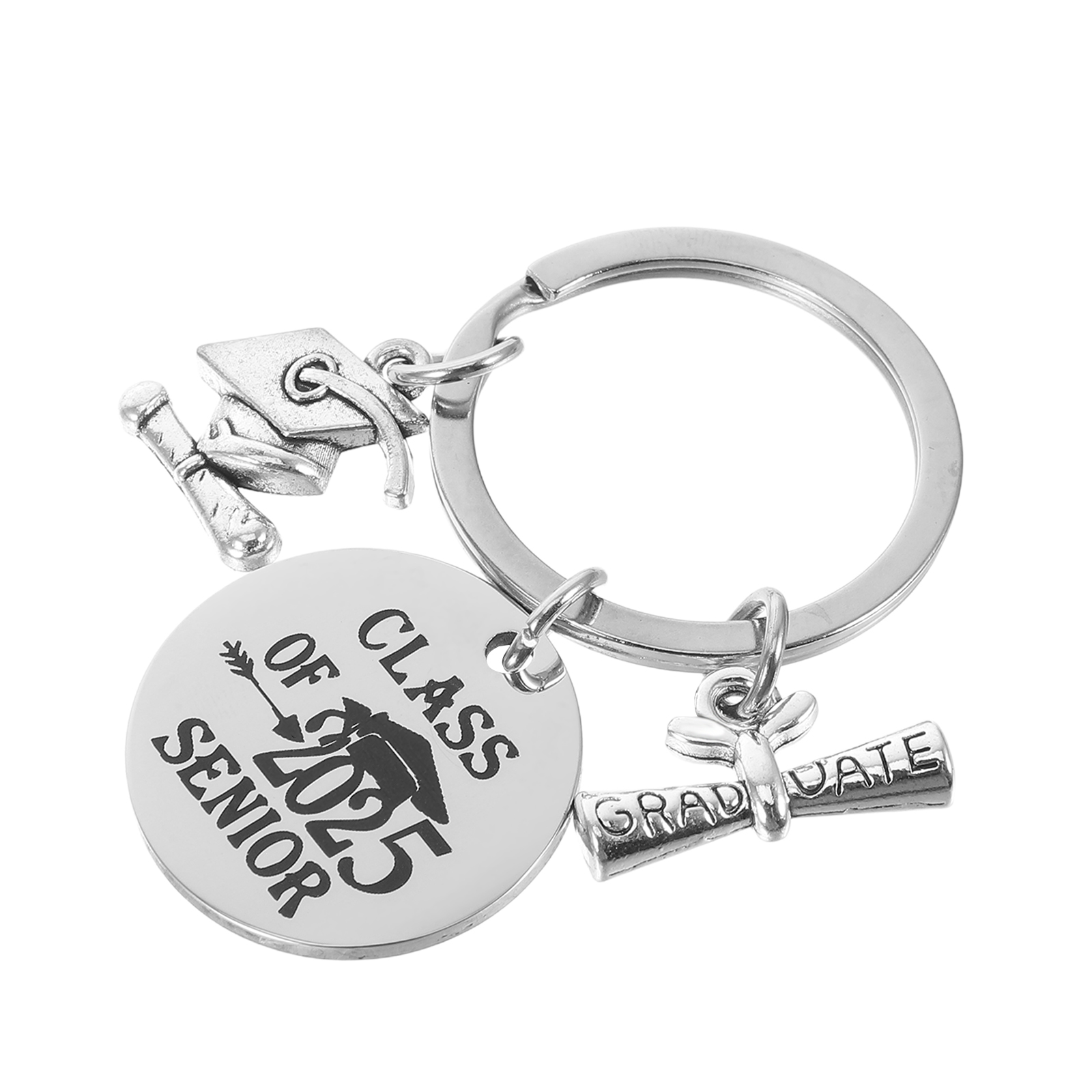 Congrats Grad Key Holder 2025 Graduation Keychain Souvenir Ideas Class ...