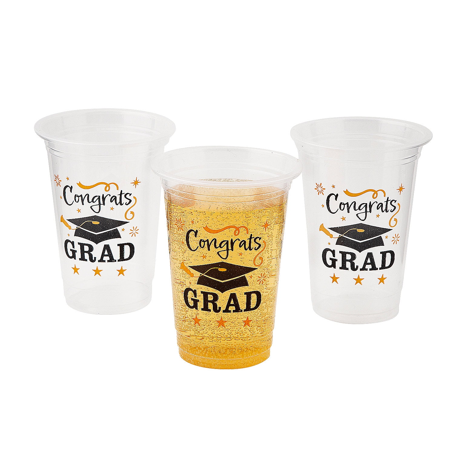 Congrats Grad Party Plastic Cups - 25 Ct. - Walmart.com