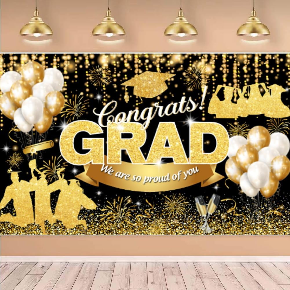 Congrats Grad Photography Backdrop,Background Congratulations Class of ...