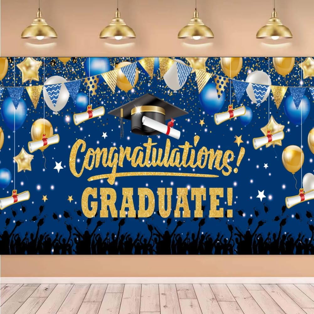 Congrats Grad Photography Backdrop,Background Congratulations Class of ...