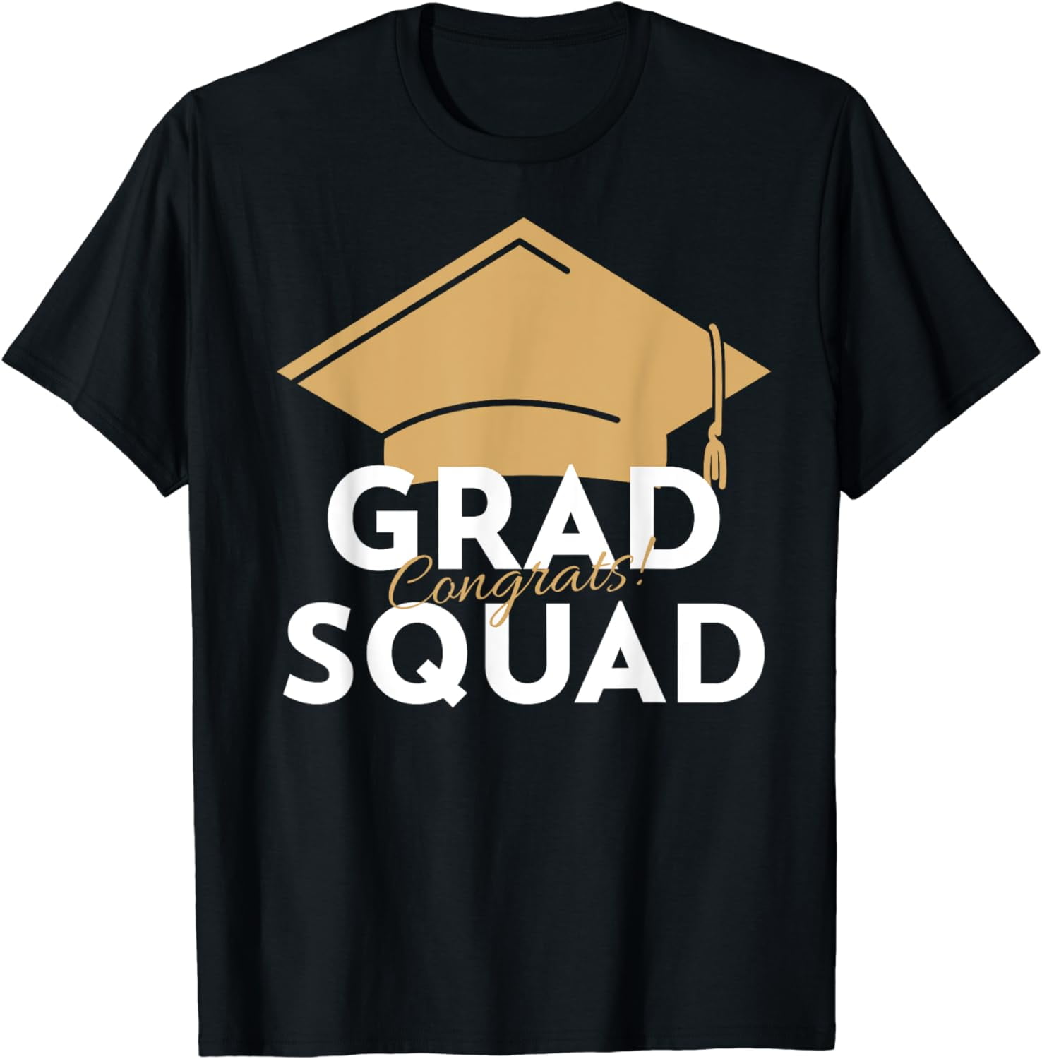 Congrats Grad Squad 2024 Graduate Graduation T-Shirt - Walmart.com