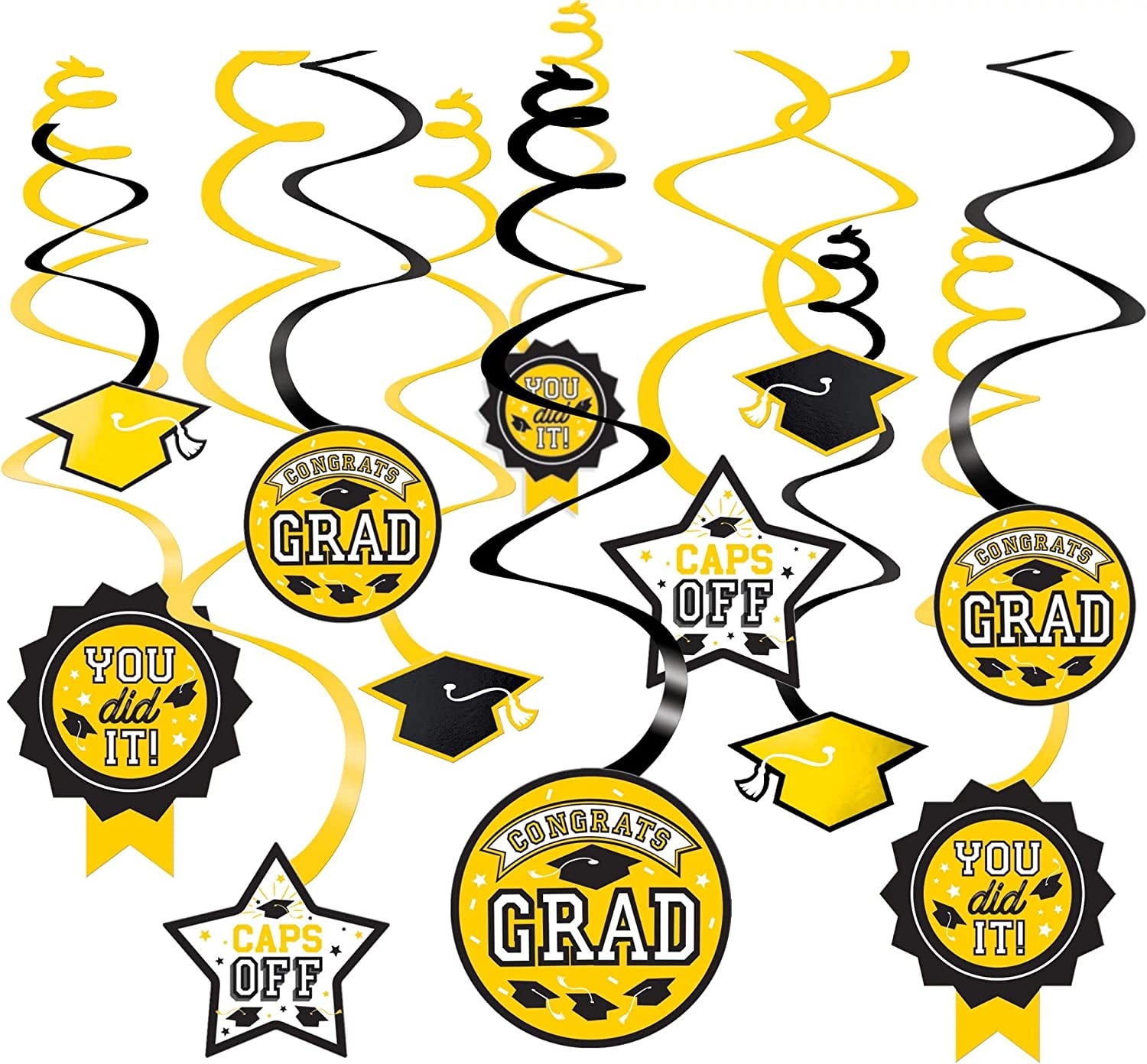 Grad Spirals - 5" - Walmart.com