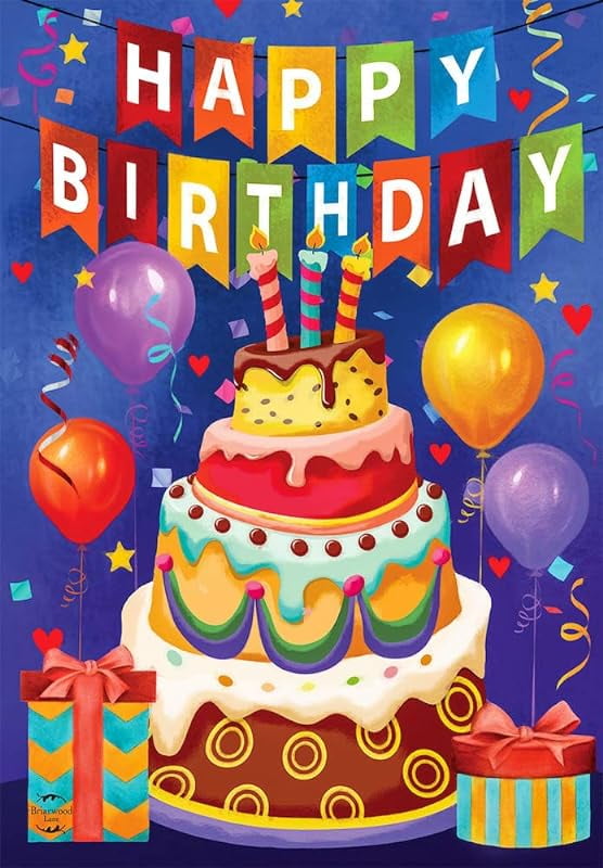 Congrats Graduation House Flag Celebration Graduate 28" x 40" Briarwood ...