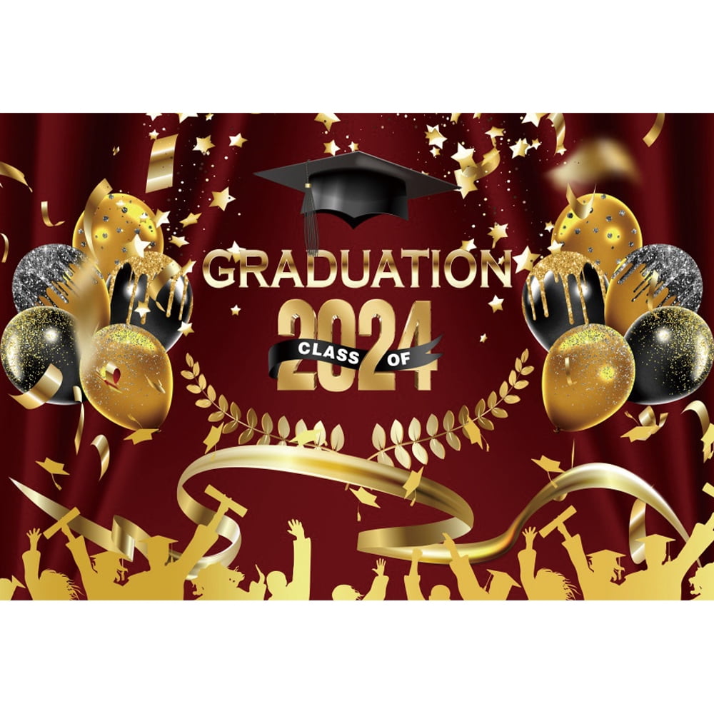 Congrats Graduation Prom Backdrop Banner for Celebrating Graduation ...