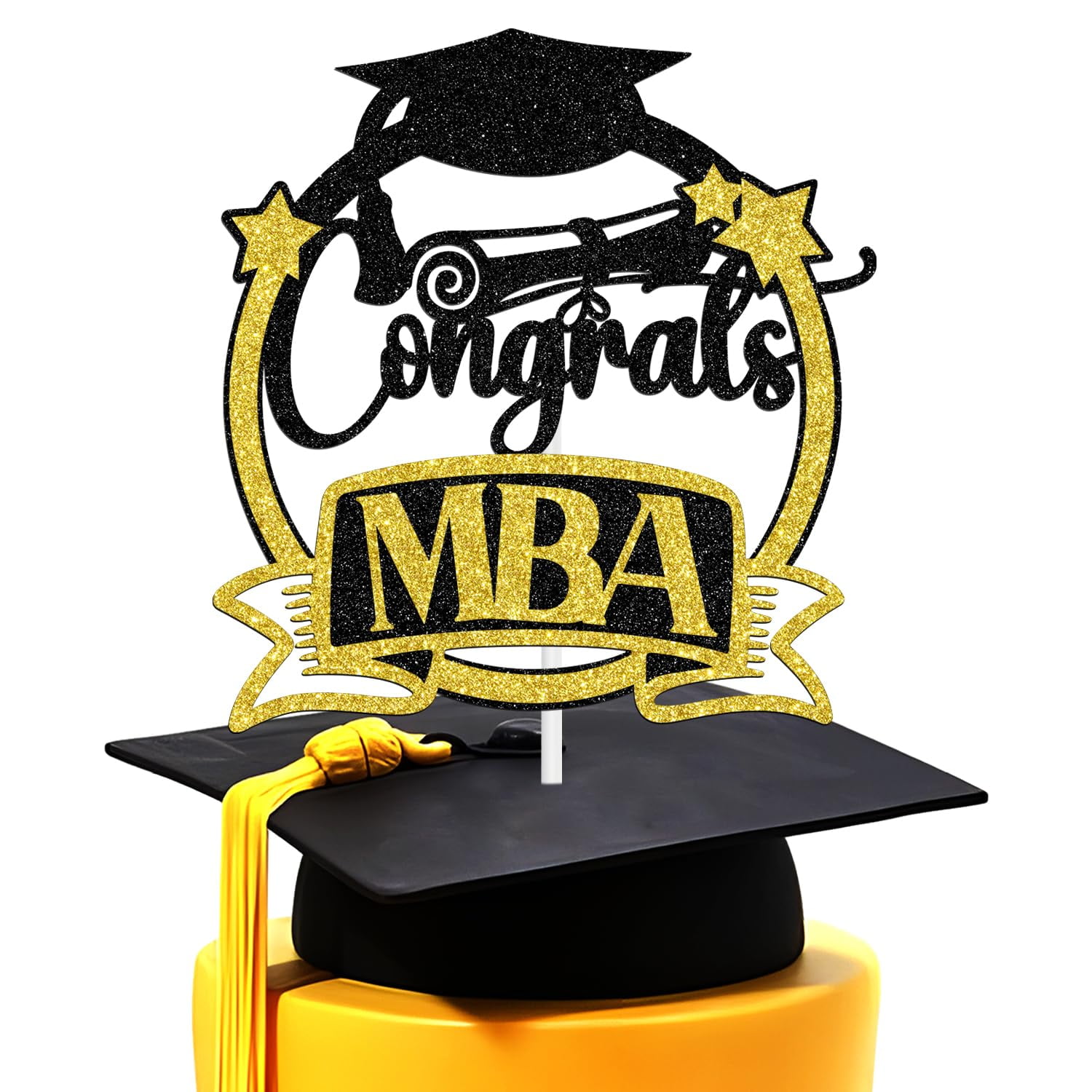 Congrats MBA Cake Topper, Congrats Grad/Master of H2FSDBusiness ...
