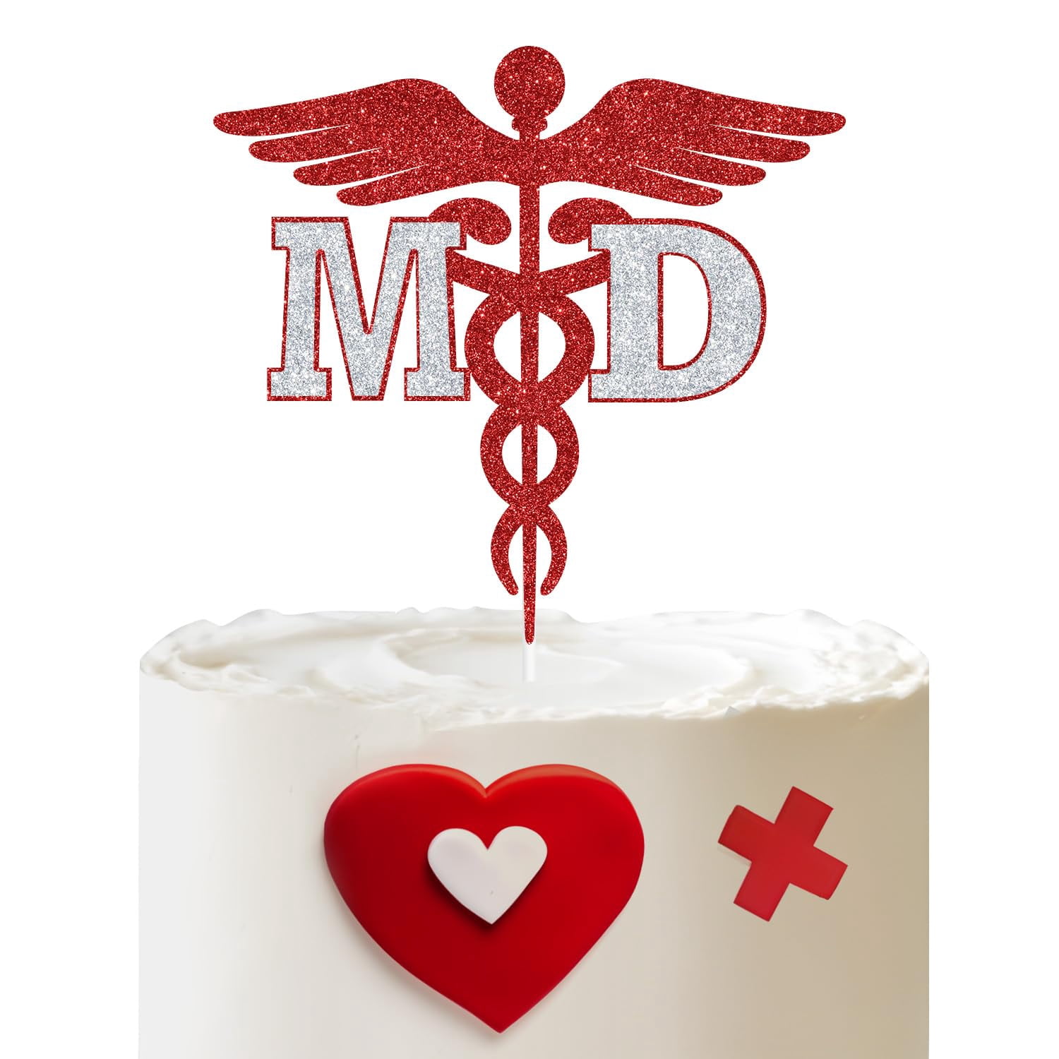 Congrats MD Cake Topper, Congrats Doctor BSL1 Grad, Doctor Graduate ...