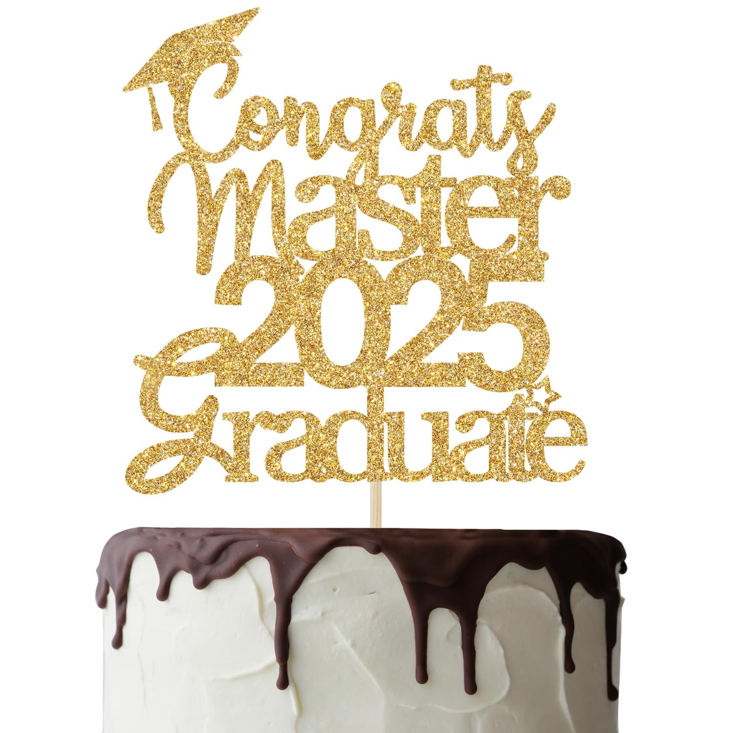 Congrats Master 2025TRDN Graduate Cake Topper, Congrats Master Grad ...