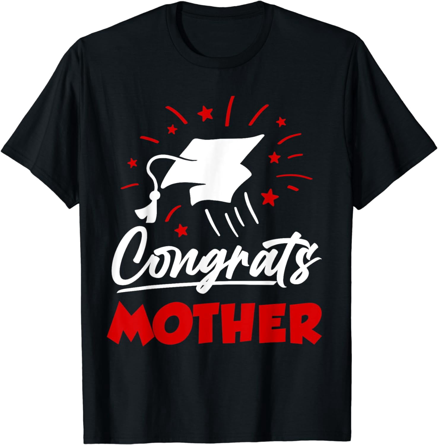 Congrats Mother Graduation Class Of 2024 Senior Graduate Kid T-Shirt ...