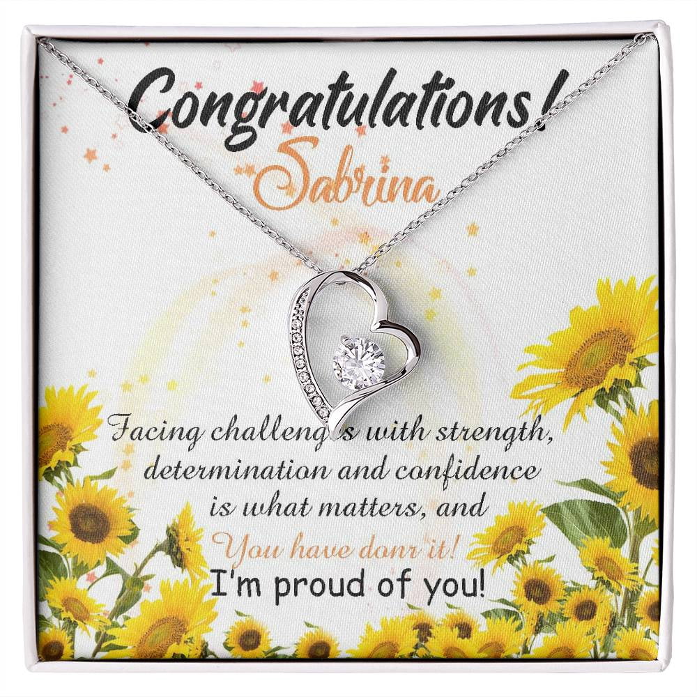 Congrats Necklace Gift For Daughter, Special Gift For Graduate ...