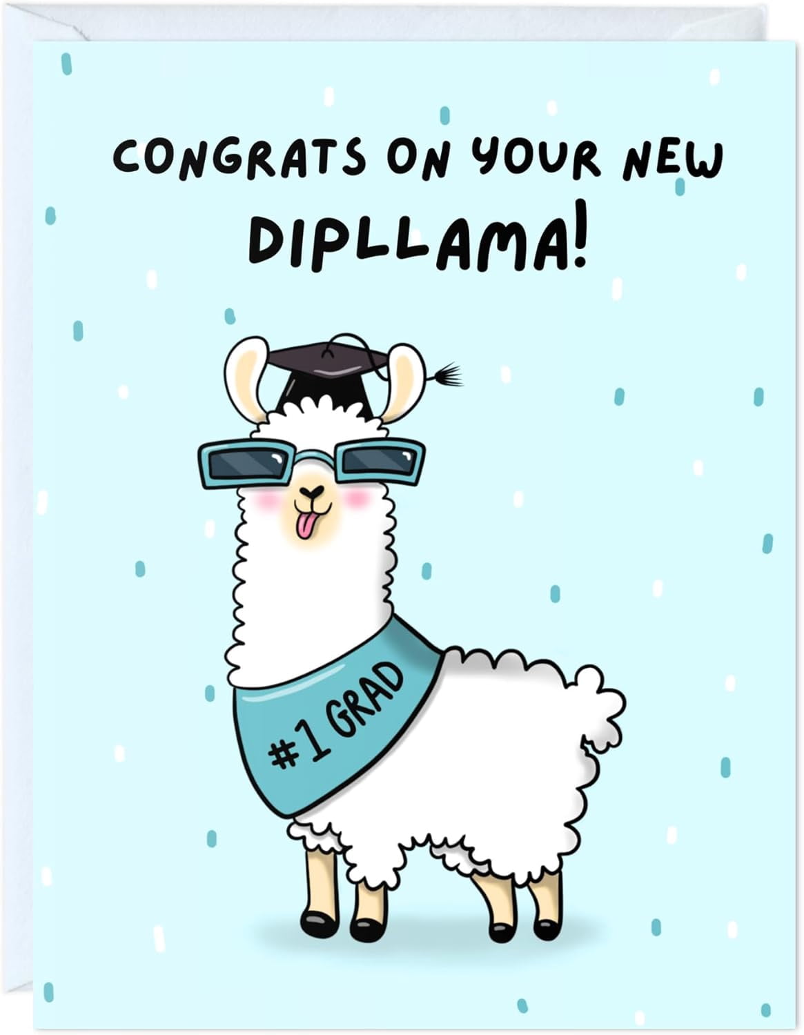 Congrats on Your New Dipllama! Graduation Card – Fun and Whimsical ...