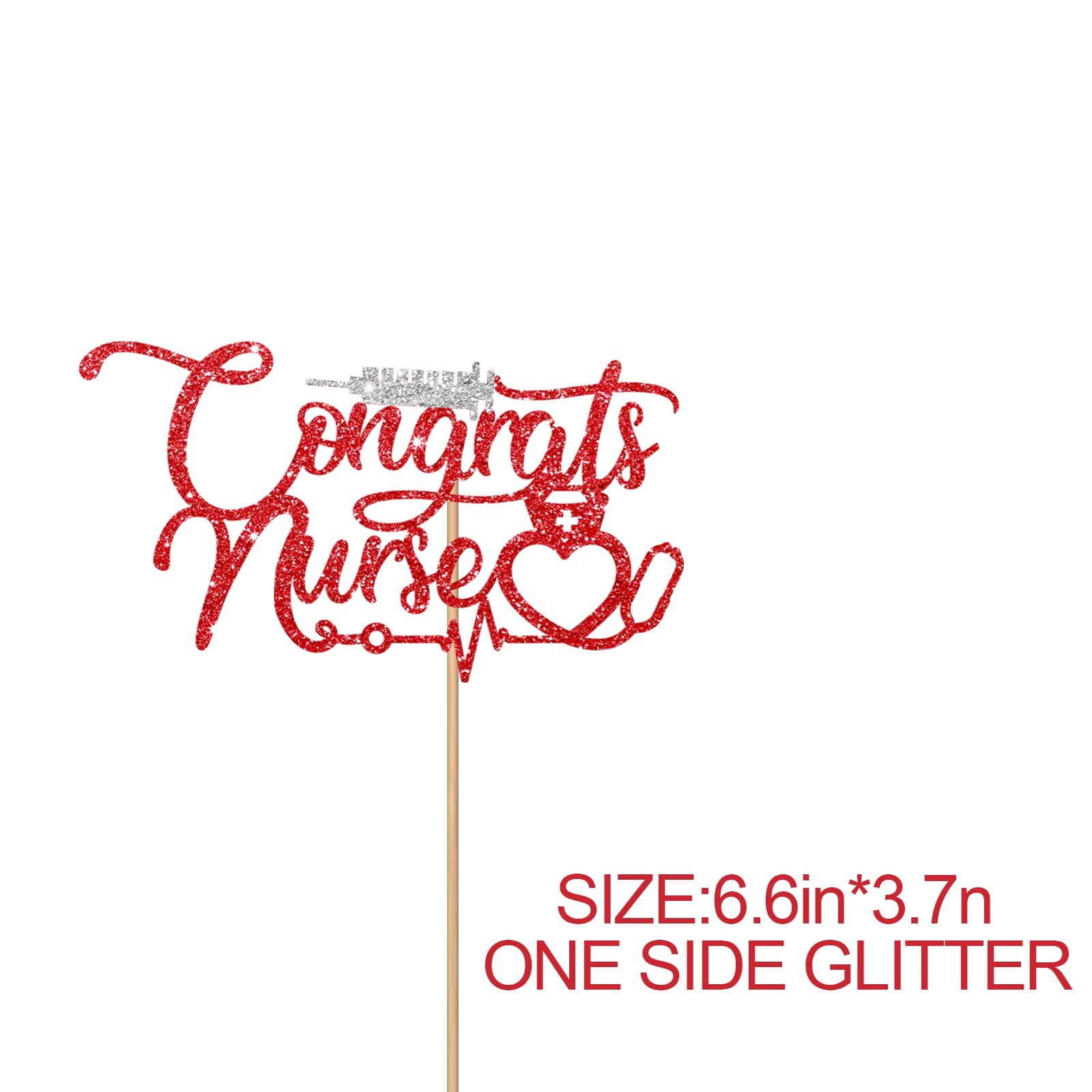 Congrats Nurse Cake AJH3 Topper for Medical School Graduation Party ...