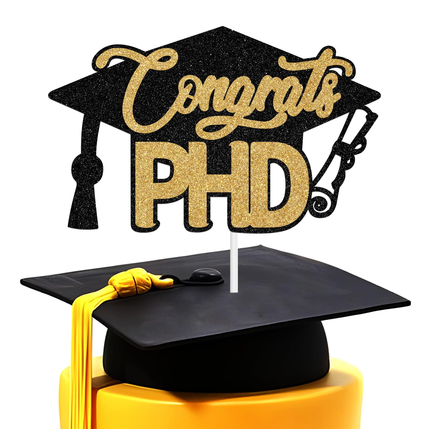 Congrats PHD Cake Topper, Doctor Of Philosophy H2FSDDegree, Class of ...