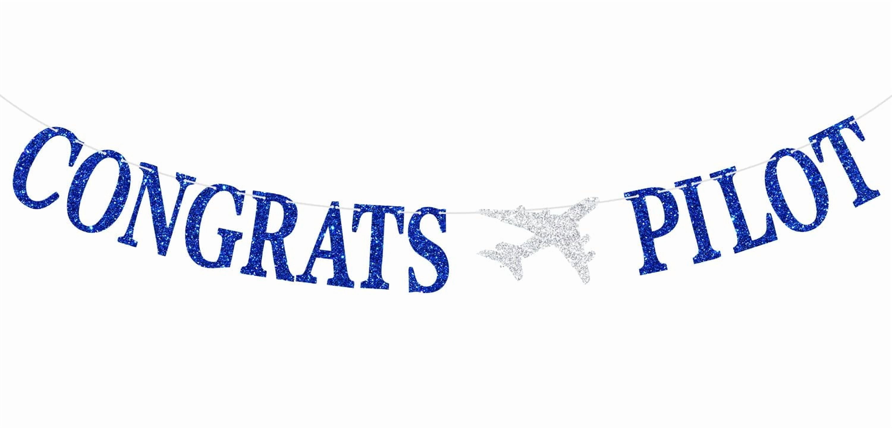 Congrats Pilot Banner, Congrats Grad, Congrats USAF/Future Pilot ...