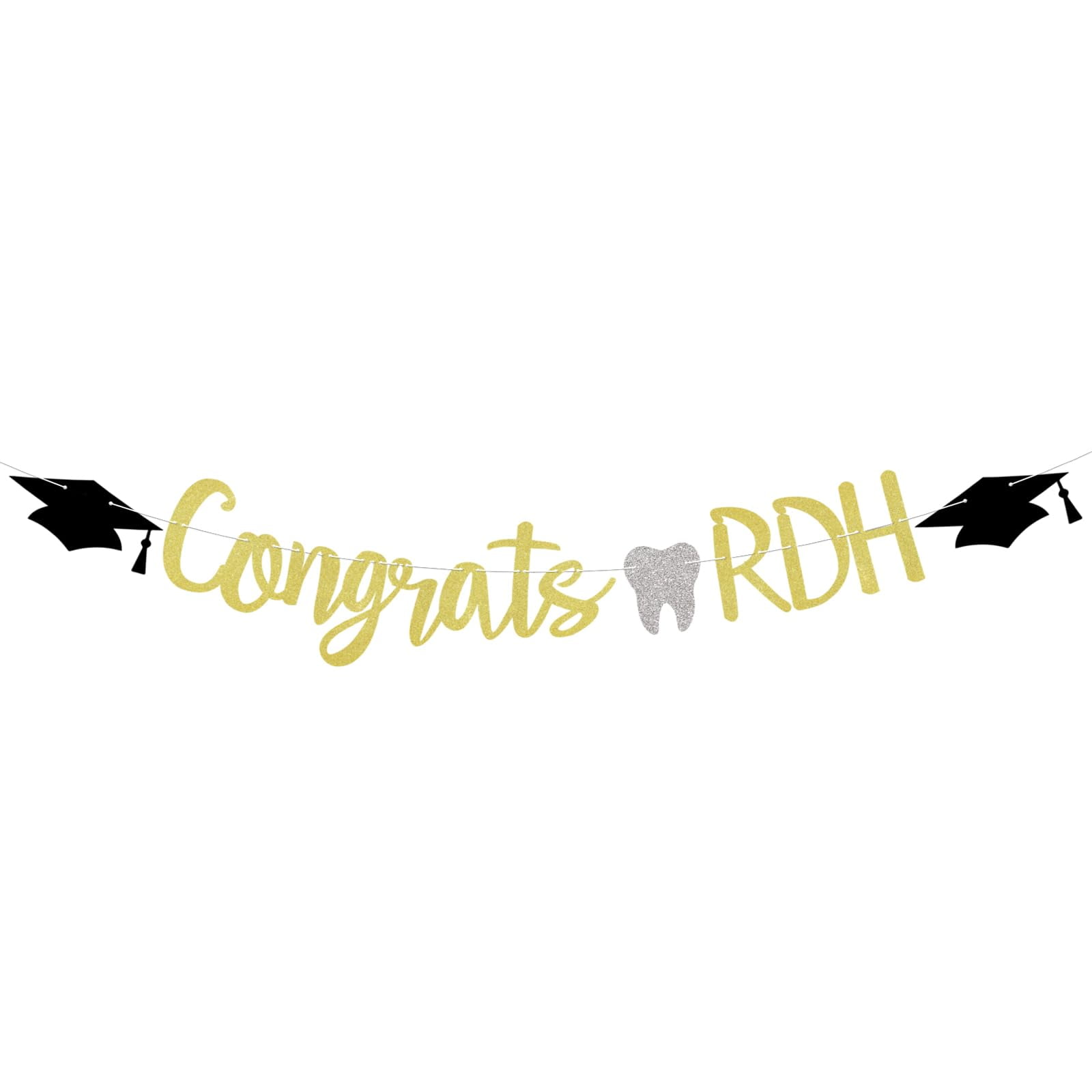 Congrats RDH Banner, Dentist Graduation Party Decorations, Holy Molar ...