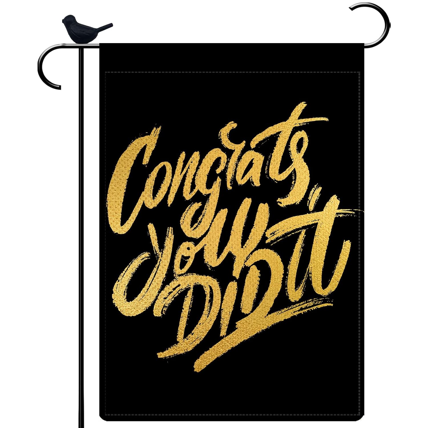 Congrats You Did It Garden Flag Double Sided Yard Flag, Congrats Grad ...