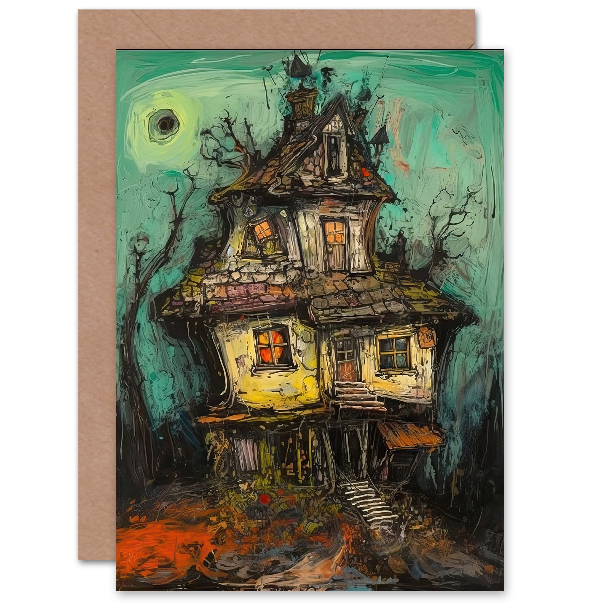 Congrats on Your New Home Oil Painting for Him or Her Man Woman New ...