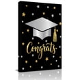 Congratulate Graduate Season Canvas Wall Art for Living Room ...