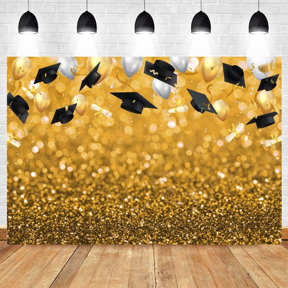 Congratulation 2025 Graduate Ceremony Backdrop for Photography Balloon ...