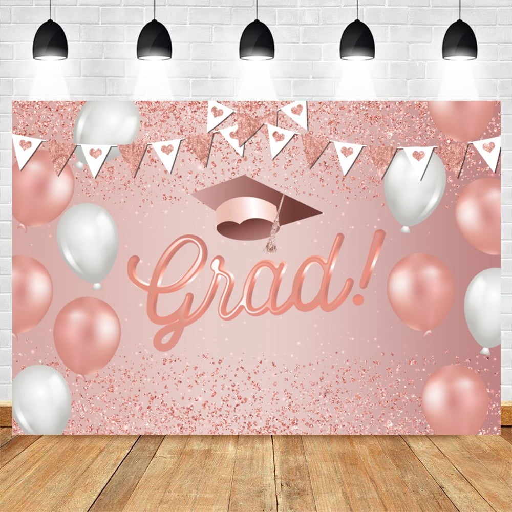 Congratulation 2025 Graduate Ceremony Backdrop for Photography Balloon ...