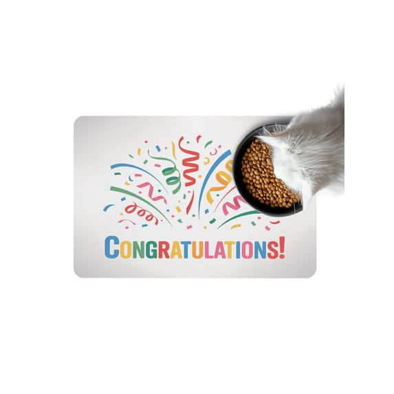 Congratulation Celebration Doormat Non Slip Diatomaceous Earth Door Mat ...