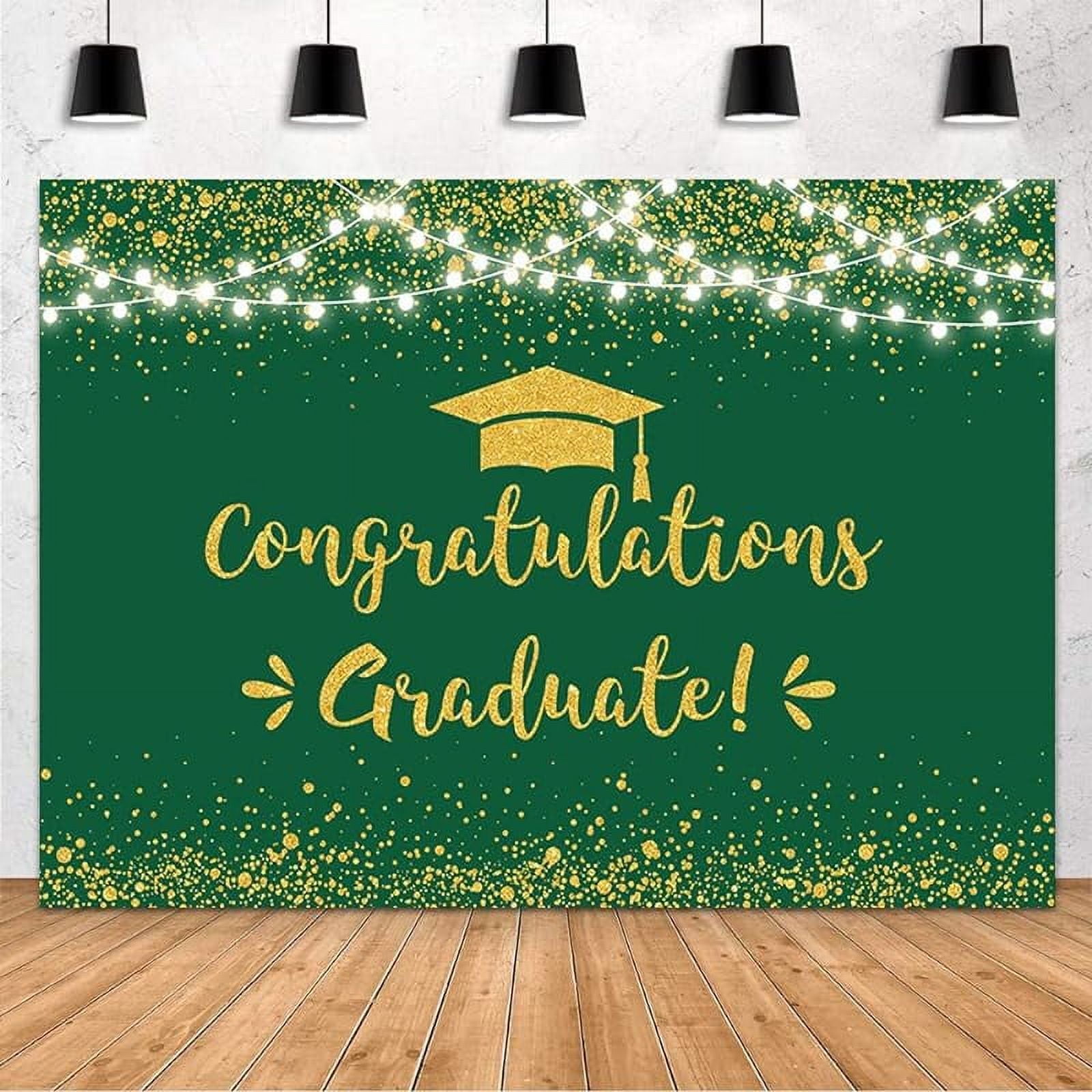 Congratulation Graduate Backdrop Class of 2024 Graduation Party ...