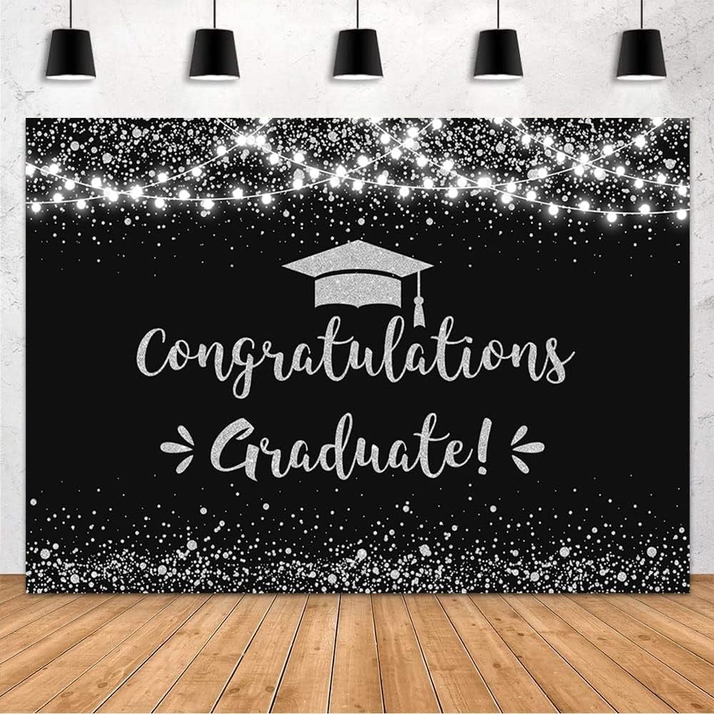 Congratulation Graduate Backdrop Class of 2025 Graduation Party ...