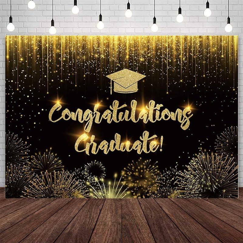 Congratulation Graduate Backdrop Congrats Class of 2025 Graduation ...