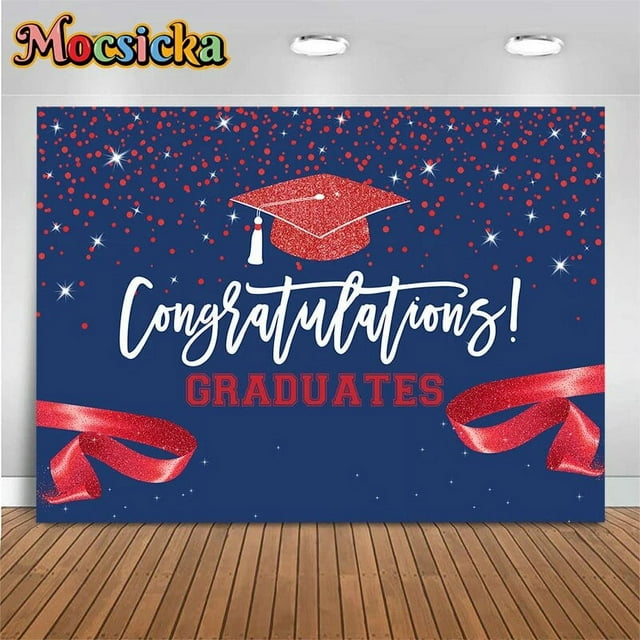 Congratulations 2024 Graduation Party Background Photography Gold ...