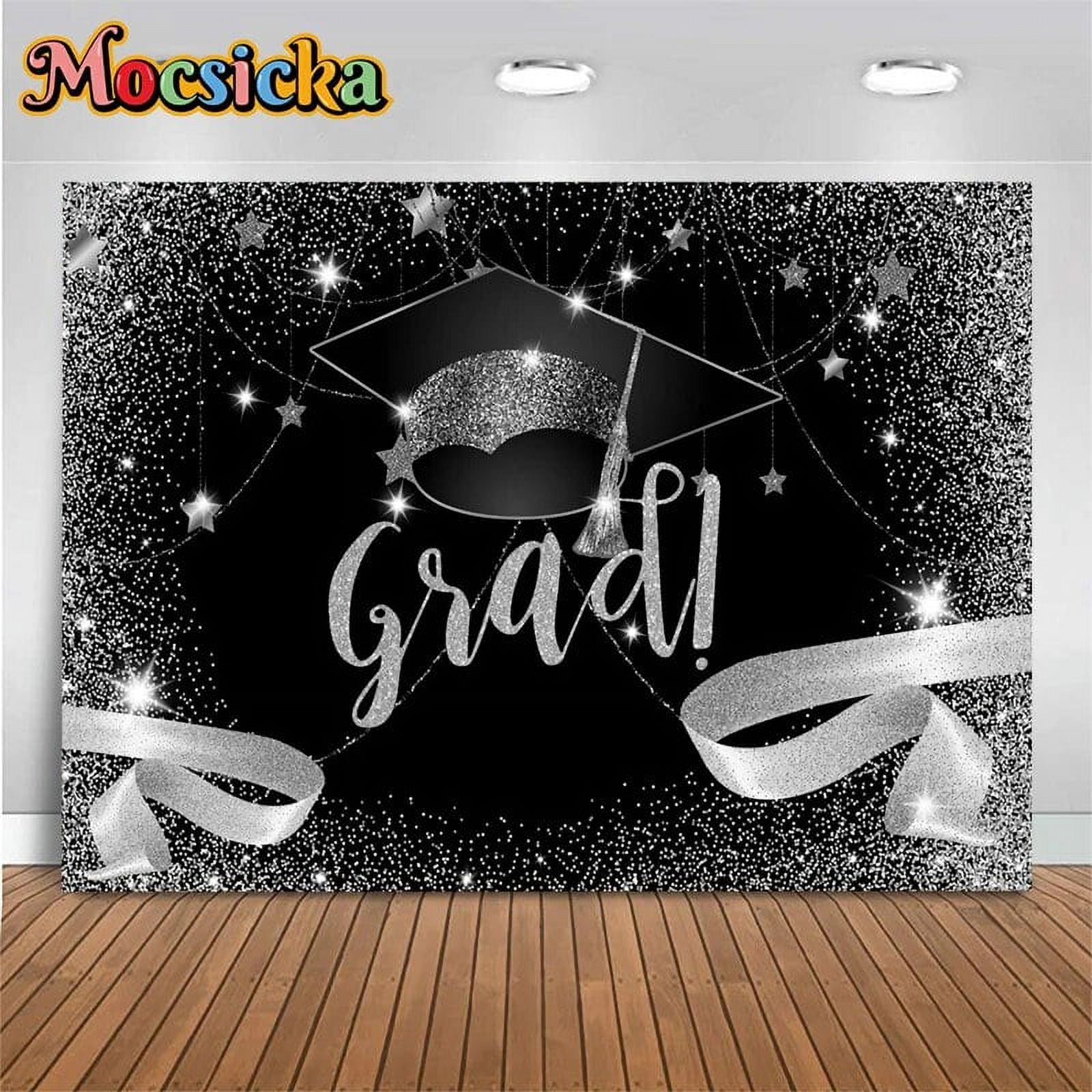 Congratulations 2024 Graduation Party Background Photography Gold ...