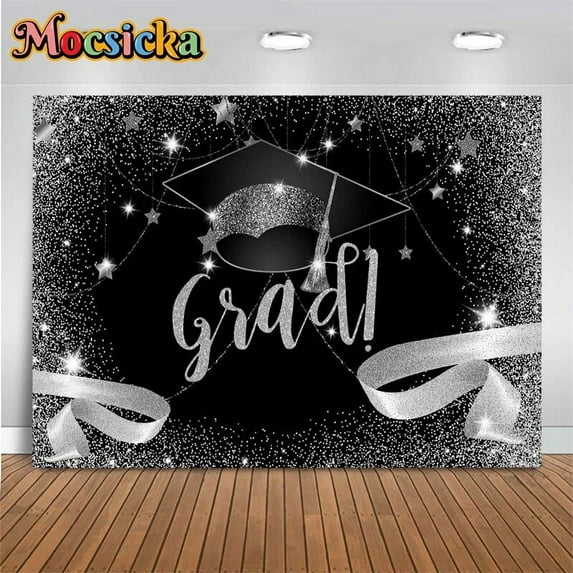 Congratulations 2024 Graduation Party Background Photography Gold ...