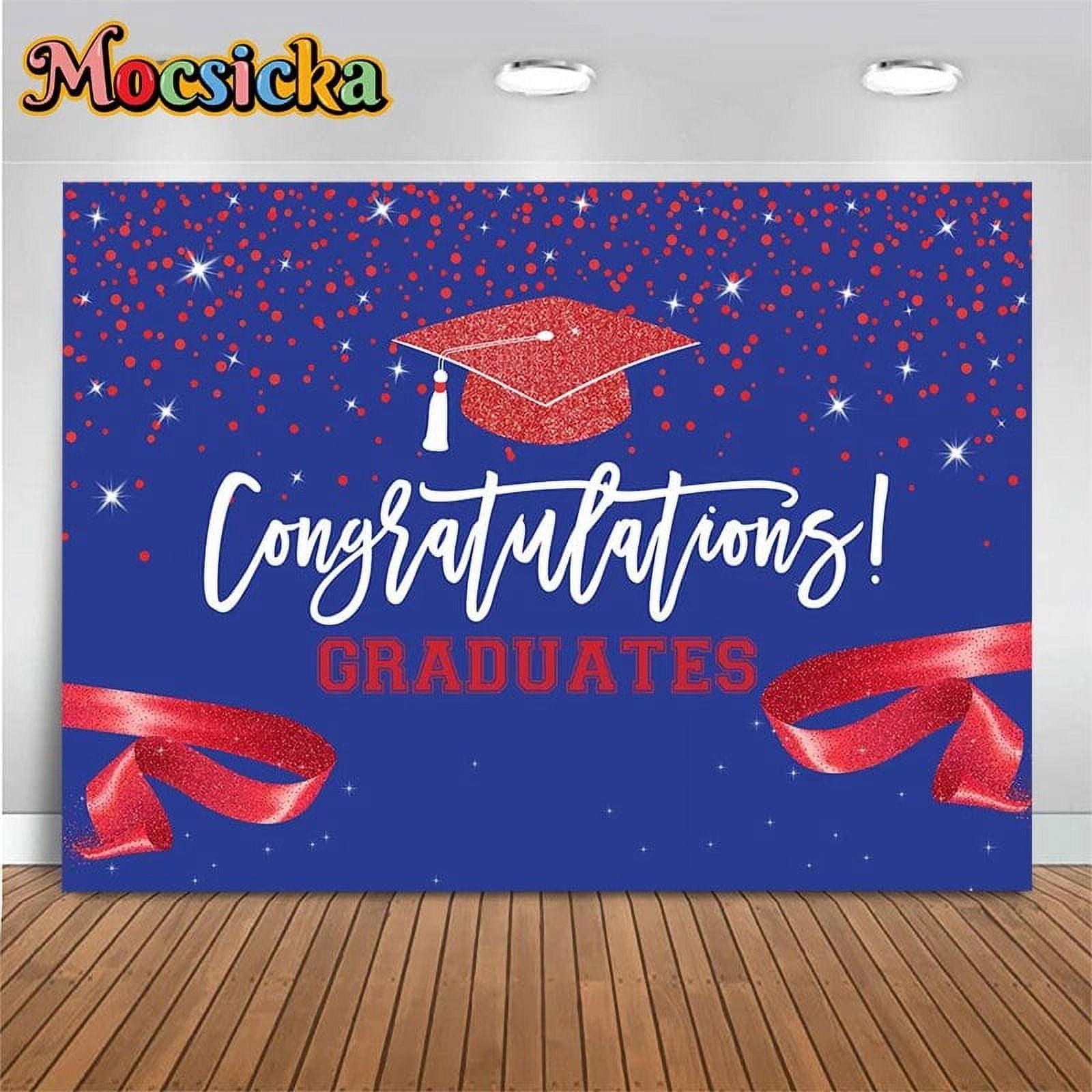 Congratulations 2024 Graduation Party Background Photography Gold ...
