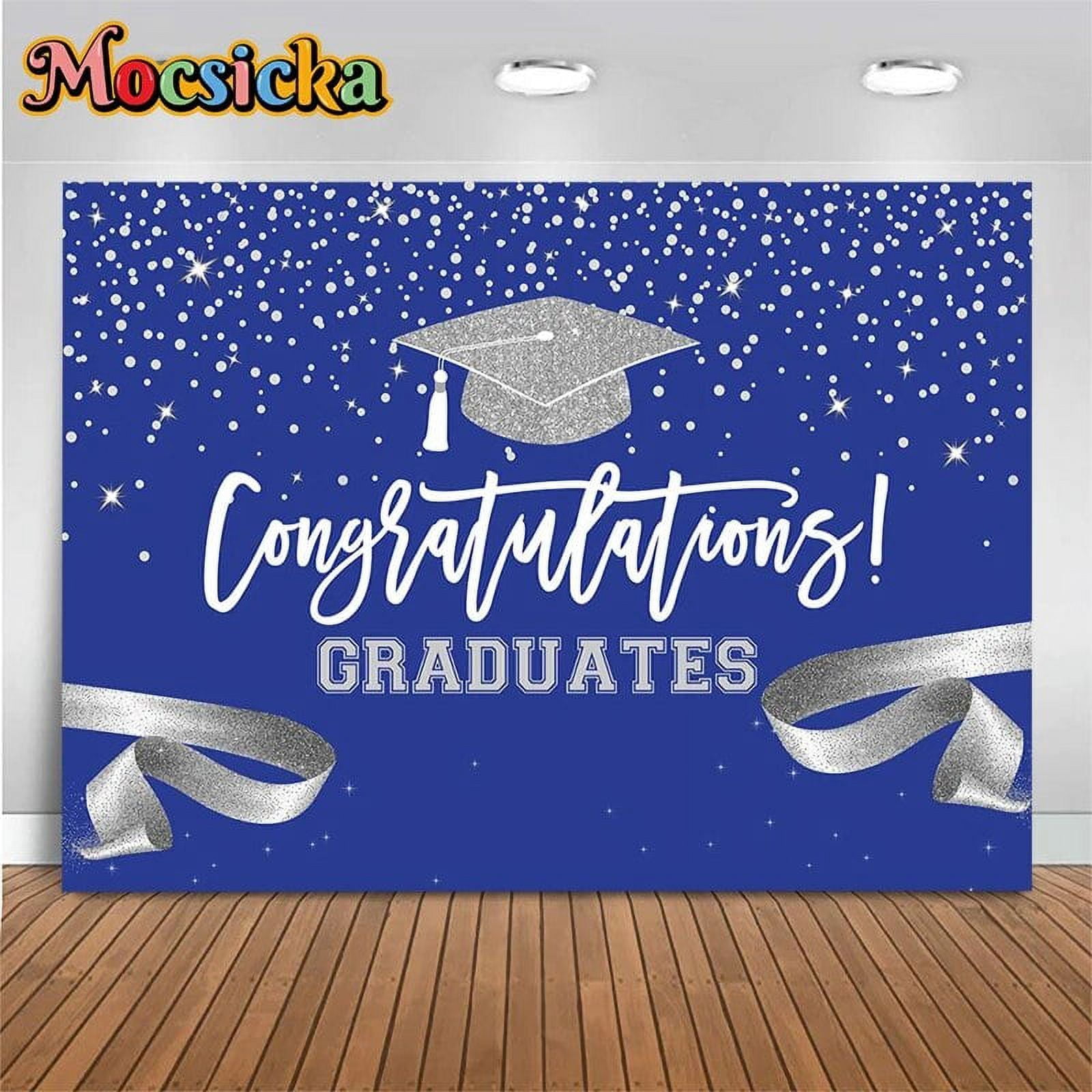 Congratulations 2024 Graduation Party Background Photography Gold ...
