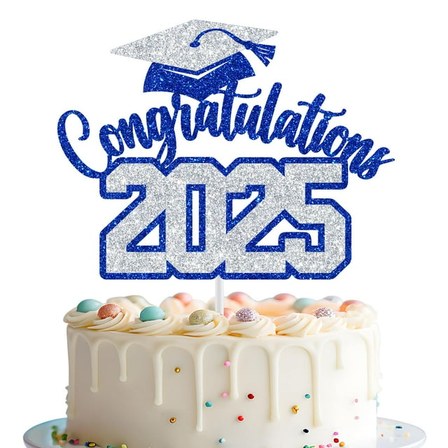 Congratulations 2025 Cake Topper, Class of AIS1 2025 Cake Decorations ...