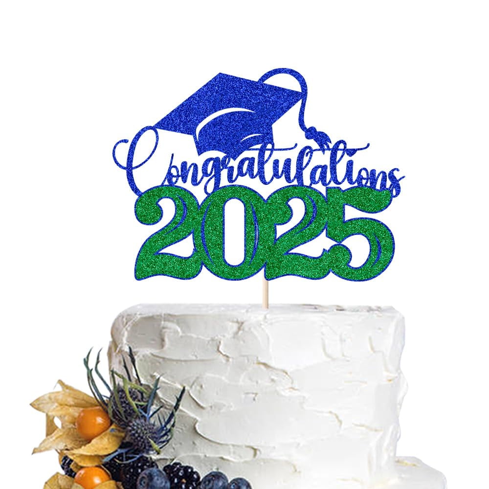 Congratulations 2025 Cake Topper，Congrats 2025 Grad RST1 Cake Topper ...