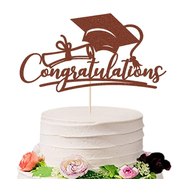Congratulations 2025 Graduation Cake Topper,Congrats Grad Cake Decor ...