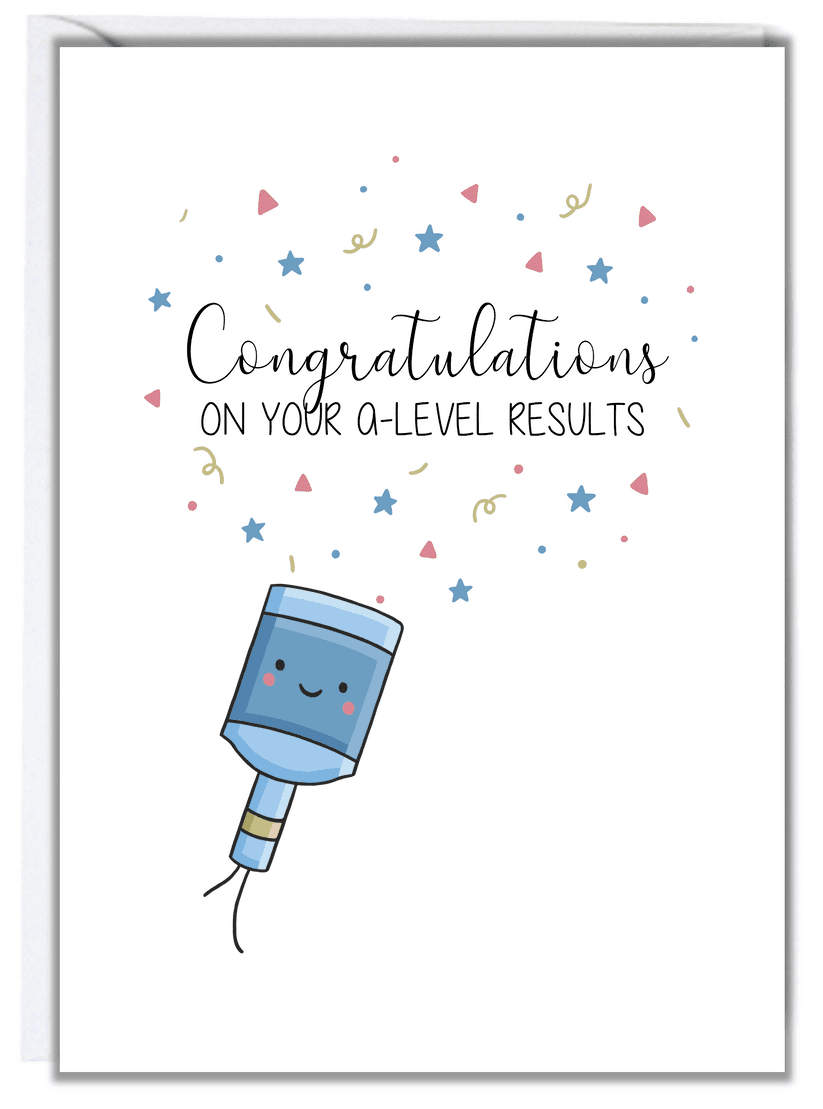 Congratulations A-Level Results Card - Walmart.com