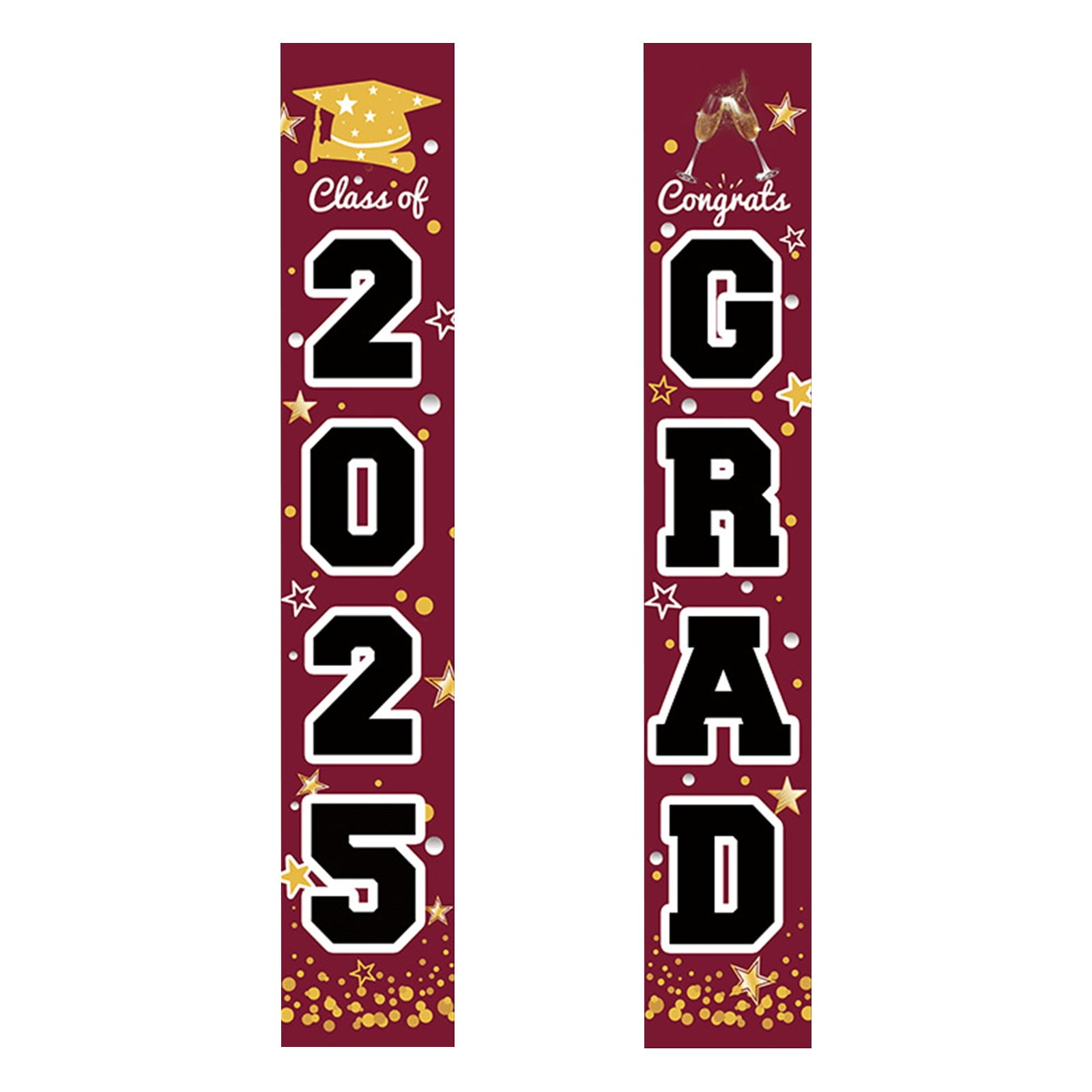Congratulations Banner 70*11Inch Welcome Sign for Front Porch Porch ...