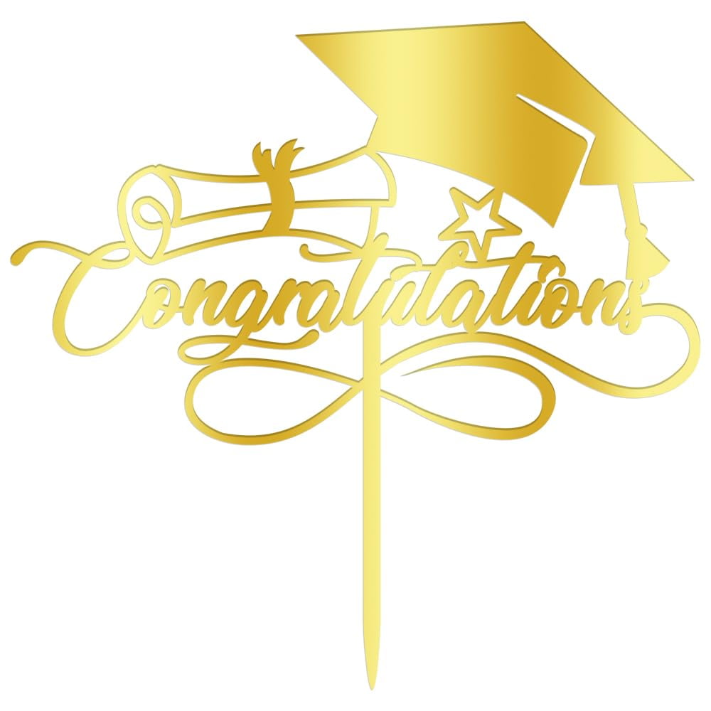 Congratulations Cake Topper,Congrats Cake Topper-2025 Graduation ...
