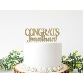 Farewell Cake Topper