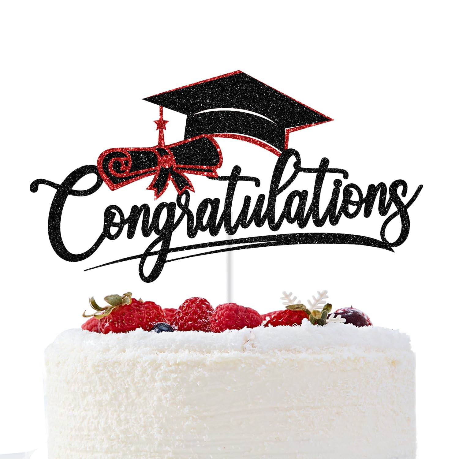 Congratulations Cake Topper,TRDN Congrats Grad Decorations, 2025 ...