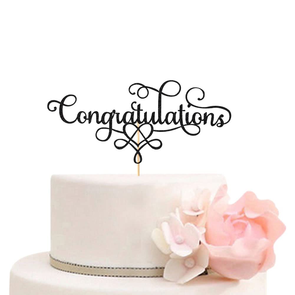 Congratulations Cake TopperTRDN - Congrats Cake Toppers - Graduation ...
