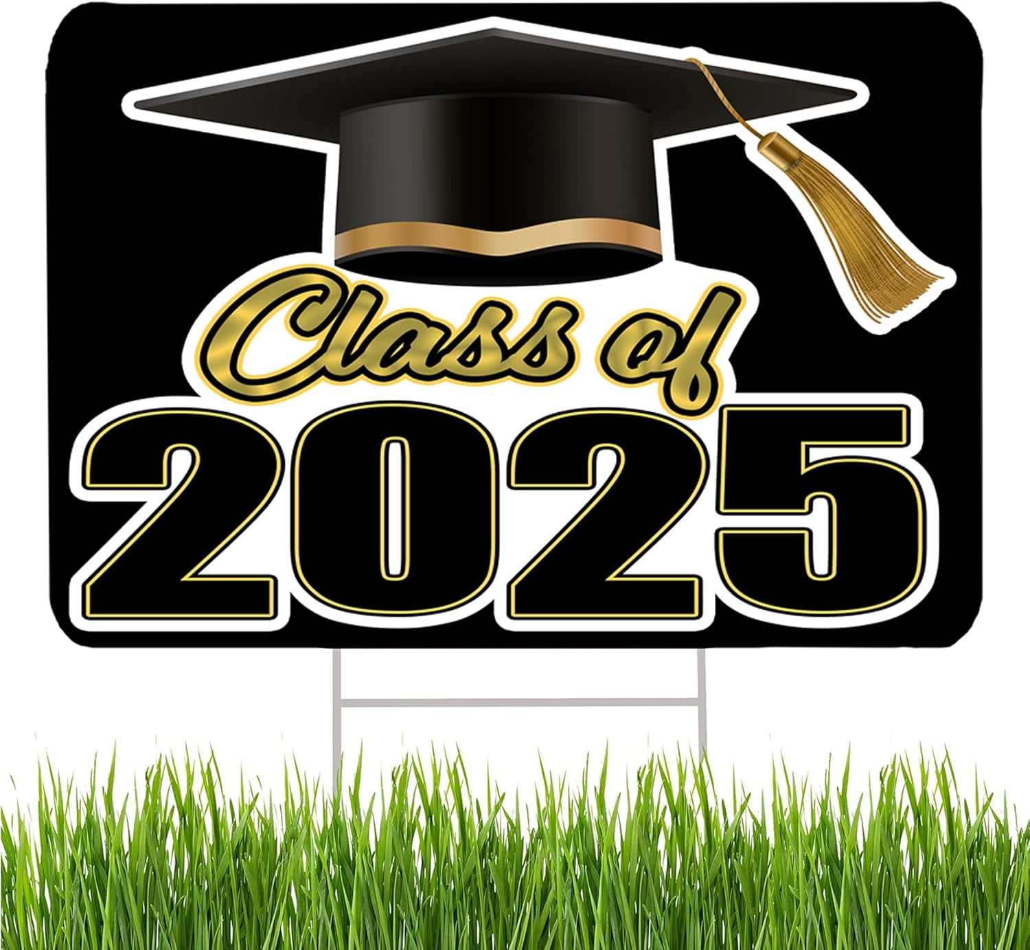 Congratulations Class of 2025 Graduation Yard Sign Home Decor Lawn ...