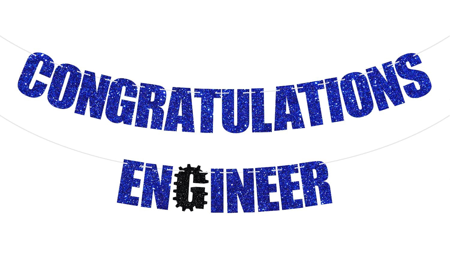 Congratulations Engineer Banner, 2025 Graduation Party Decoration ...