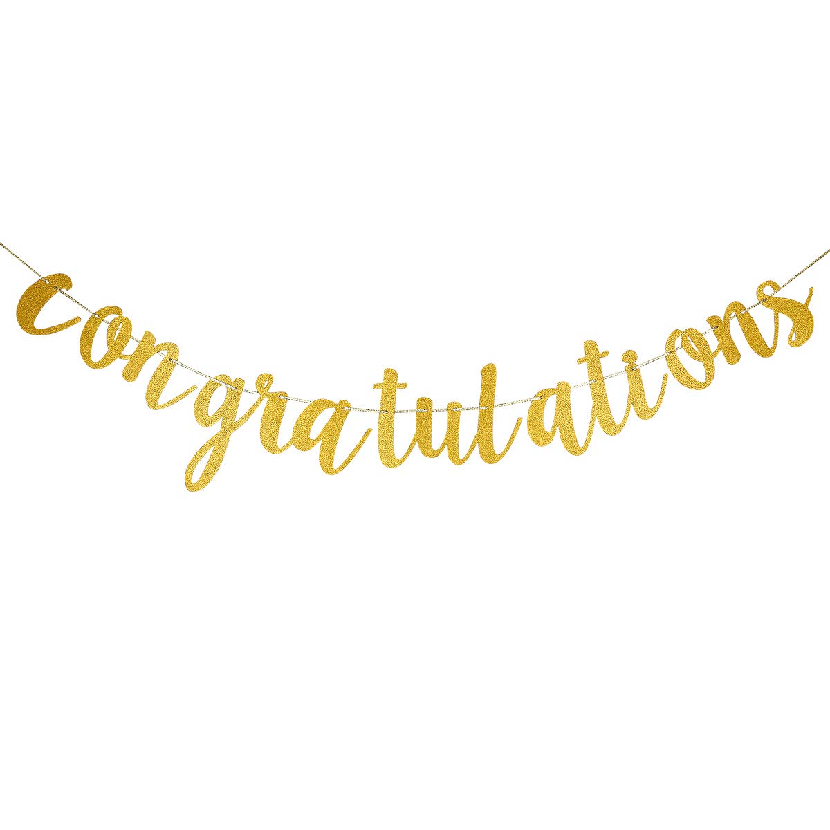 Congratulations Gold Glitter Congratulations Graduation Congratulations ...