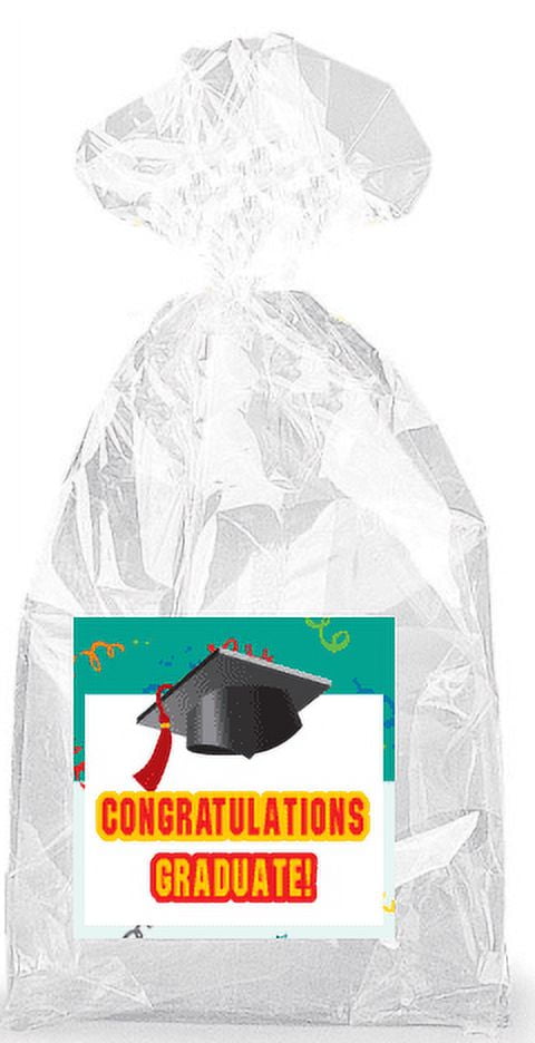 Congratulations Graduate! Party Favor Bags with Ties - 12pack - Walmart.com