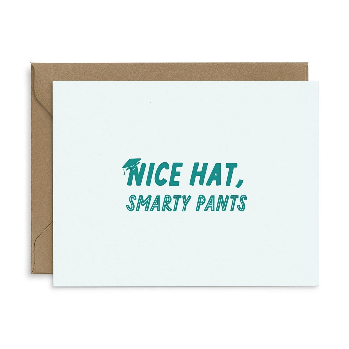 Congratulations Graduation Card – "Nice Hat, Smarty Pants" Design ...
