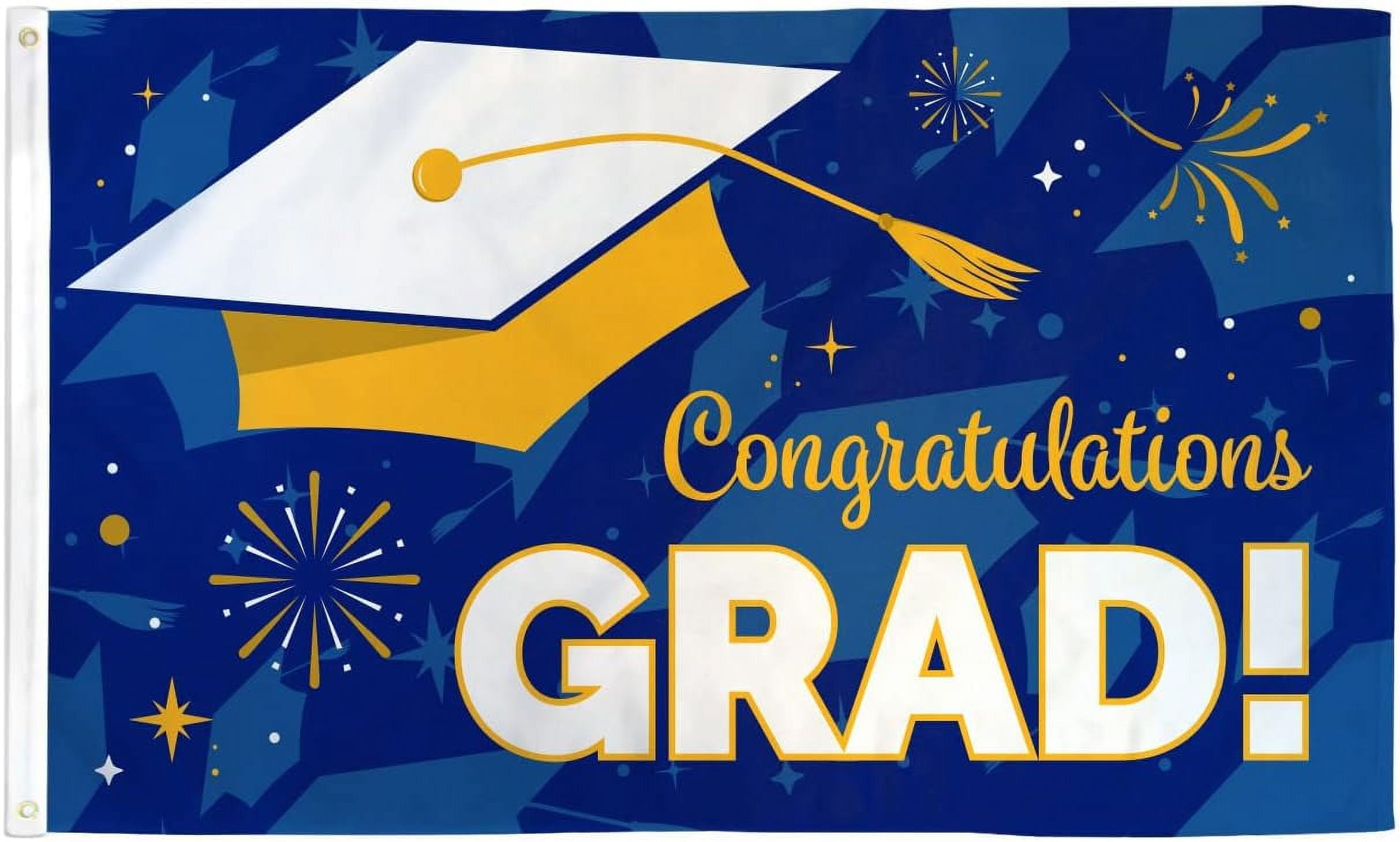Congratulations Graduation Flag - Walmart.com